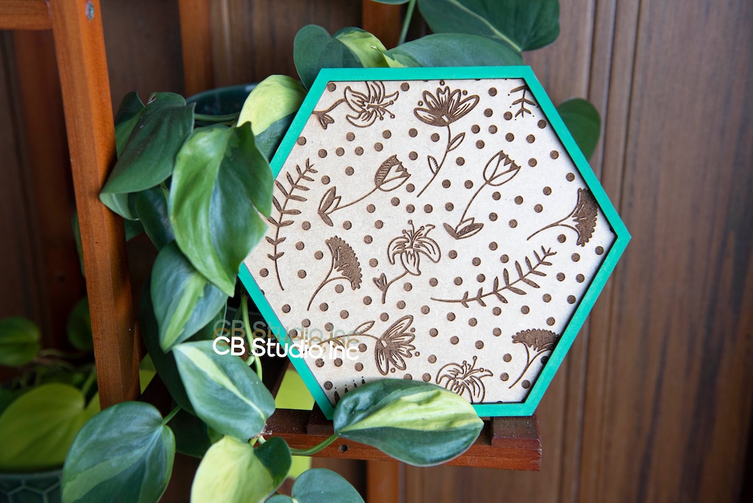 Floral Mini Sign SVG Digital Download *laser Tested* - Etsy