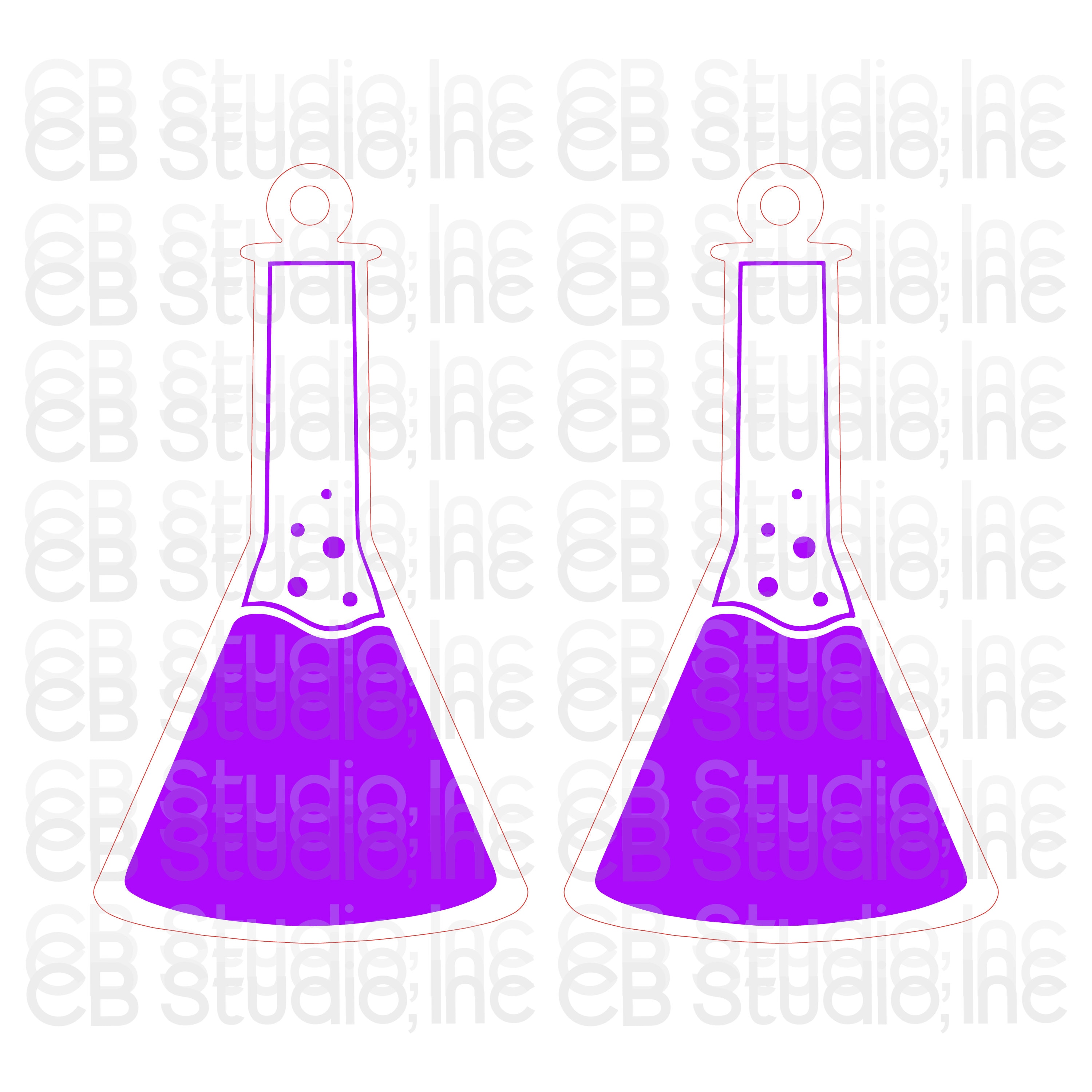 Erlenmeyer Science Flask *SVG Cut File for Laser* - Etsy