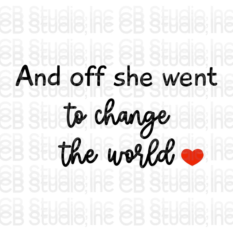 And off She Went - Etsy