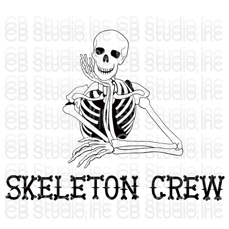 Skeleton Crew - SVG & PNG *digital Download* - Etsy UK