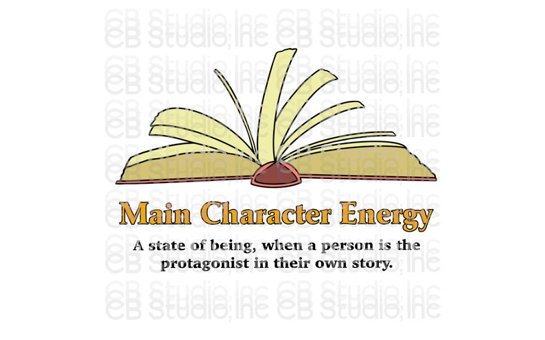 Main Character Energy SVG & PNG Digital Download - Etsy