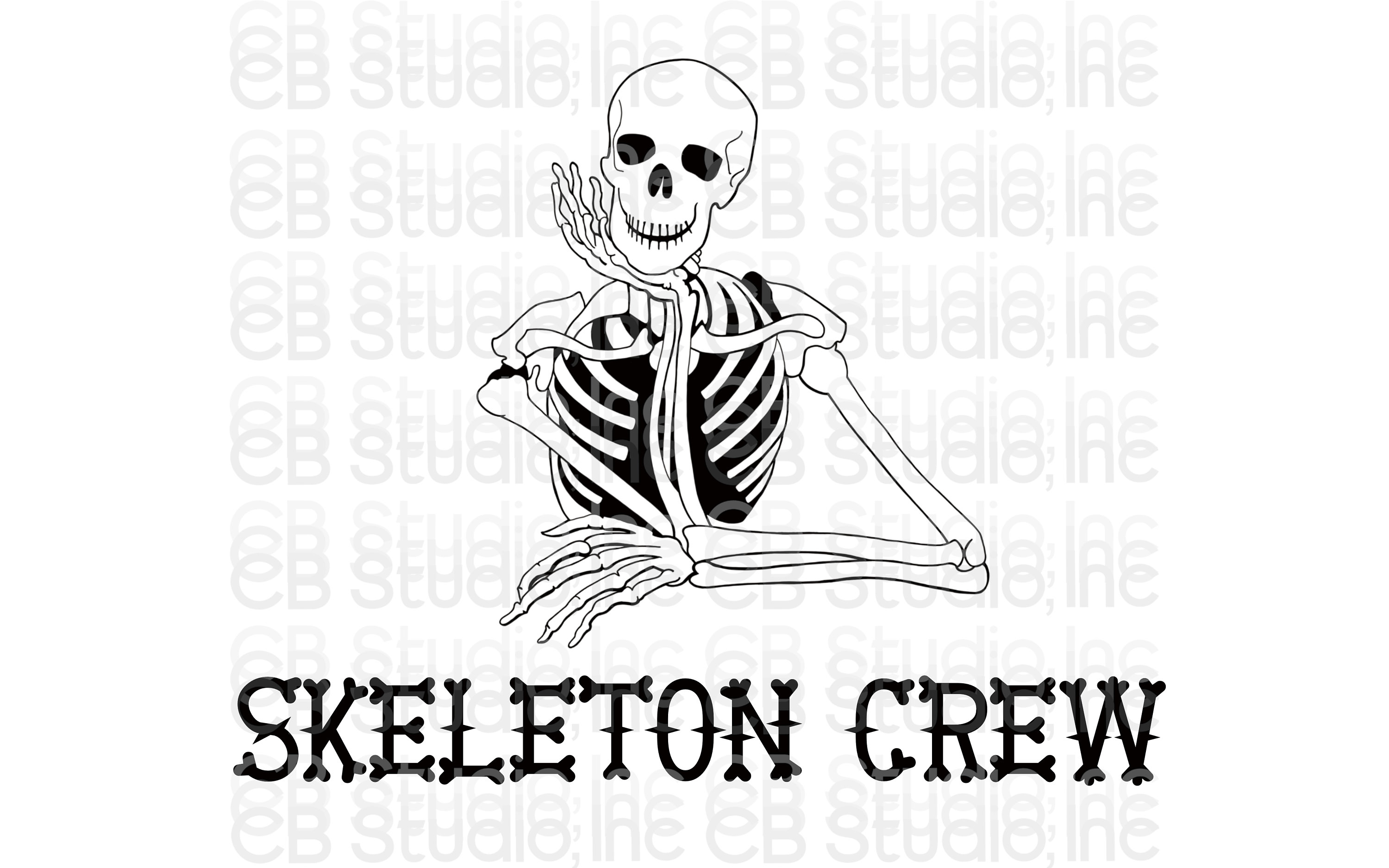 Skeleton Crew - SVG & PNG *Digital Download* - Etsy.de