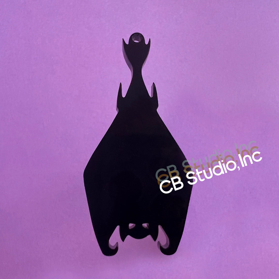 Hanging Bat Earrings SVG Digital Download laser Tested - Etsy