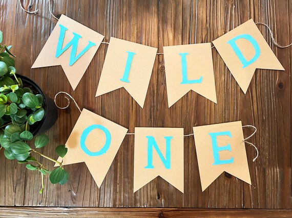 Wild One Banner Design digital Download SVG File - Etsy