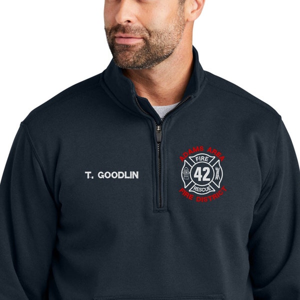 1/4 Zip Job Shirt - Etsy