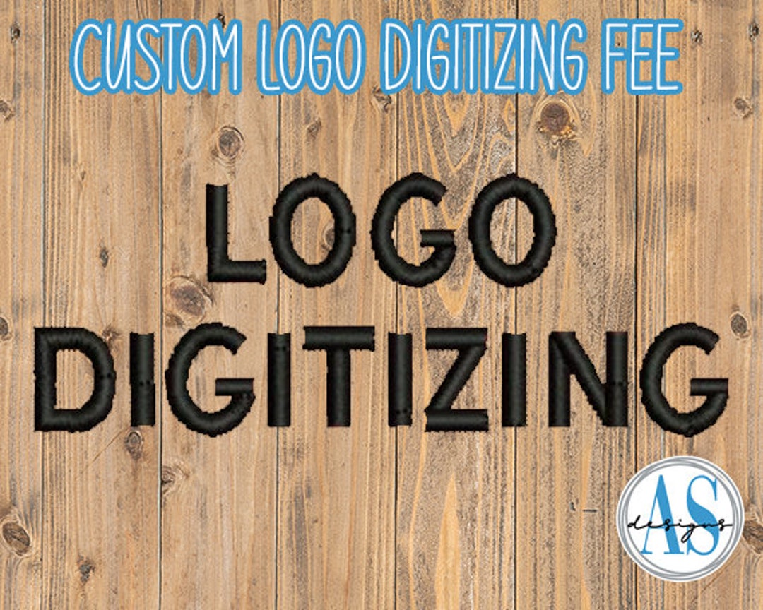 Logo Digitizing Fee - Etsy