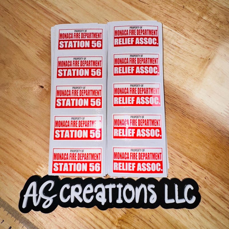 Fire Station Decal - Etsy