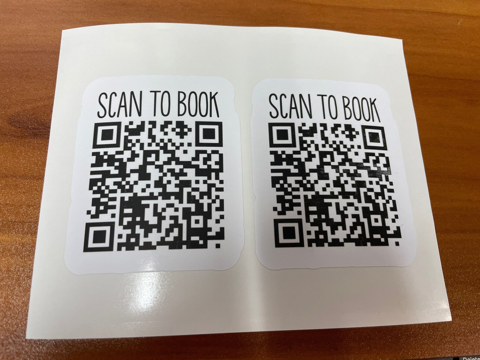 QR Code Stickers Custom QR Code Stickers Personalized - Etsy