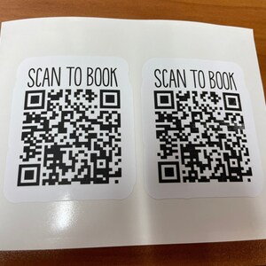 QR Code Stickers, Custom QR Code Stickers, Personalized Stickers - Etsy