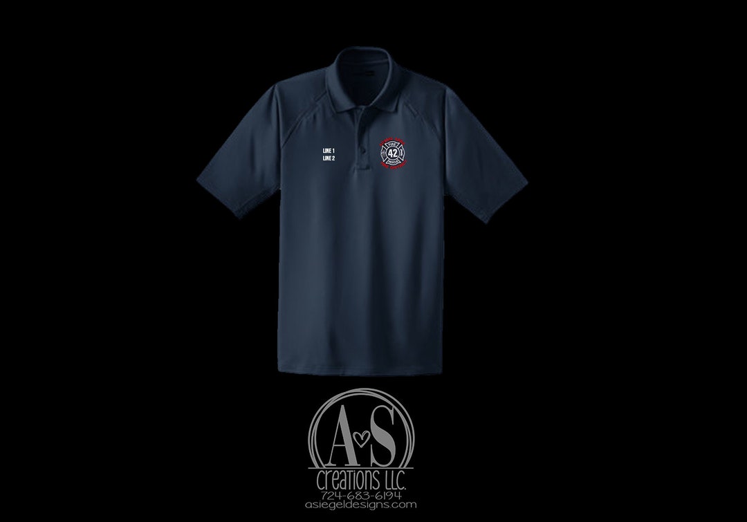 Personalized Tactical Polo, FF Polo, Firefighter Polo Shirt ...