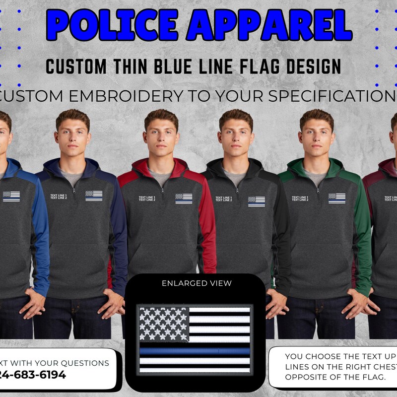 Police Sweater - Etsy