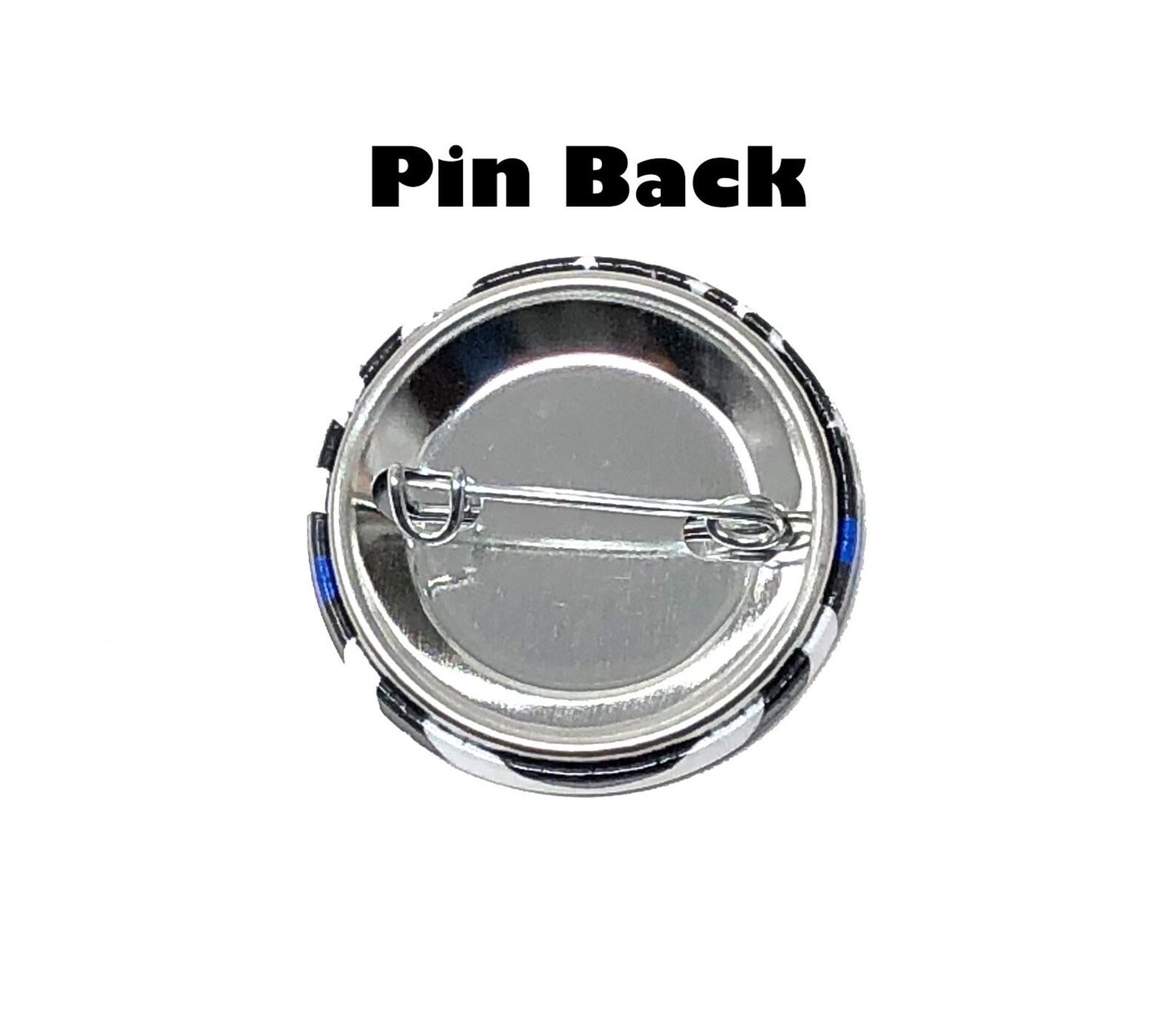 1.25 Inch Pin back Flat back Indented back Button Keyring | Etsy