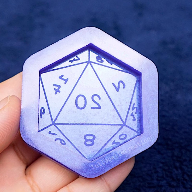 D20 Mold - Etsy
