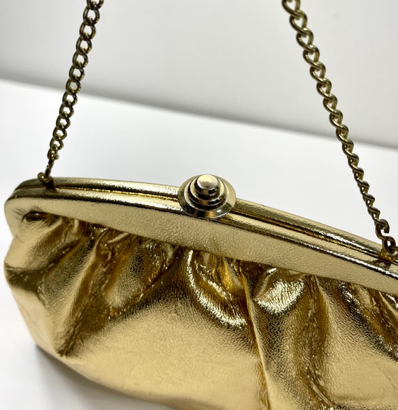 Gold purse, Formal purse, Vintage purse, Evening Bag,… - Gem