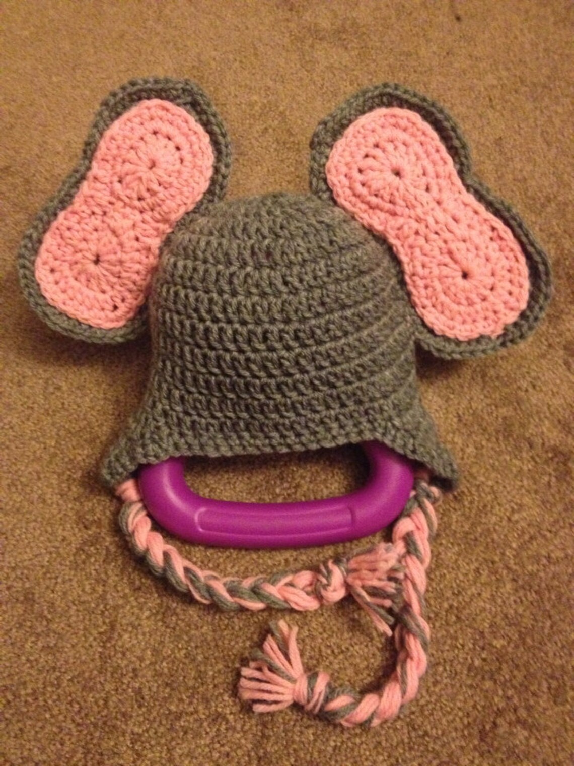 Elephant Crochet Hat Disney Dumbo Character Hat - Etsy