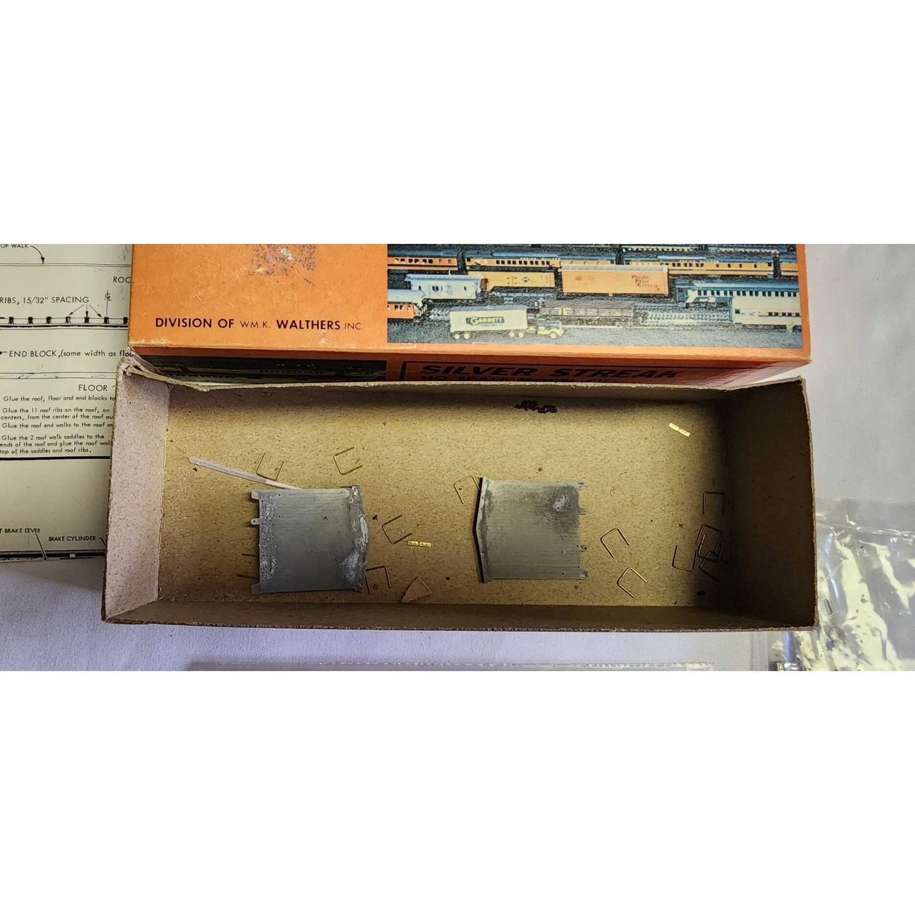 Silver Streak Ho-scale 40’ Saltair Boxcar Kit #929-225 - Etsy