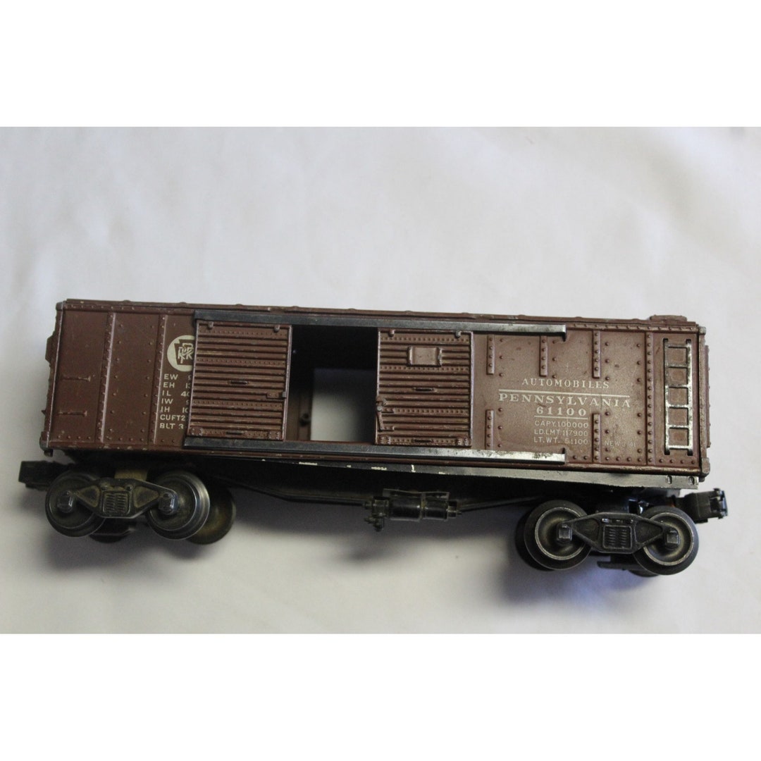 Lionel Post War X2458 Pennsylvania Automobile Boxcar 61100 - Etsy