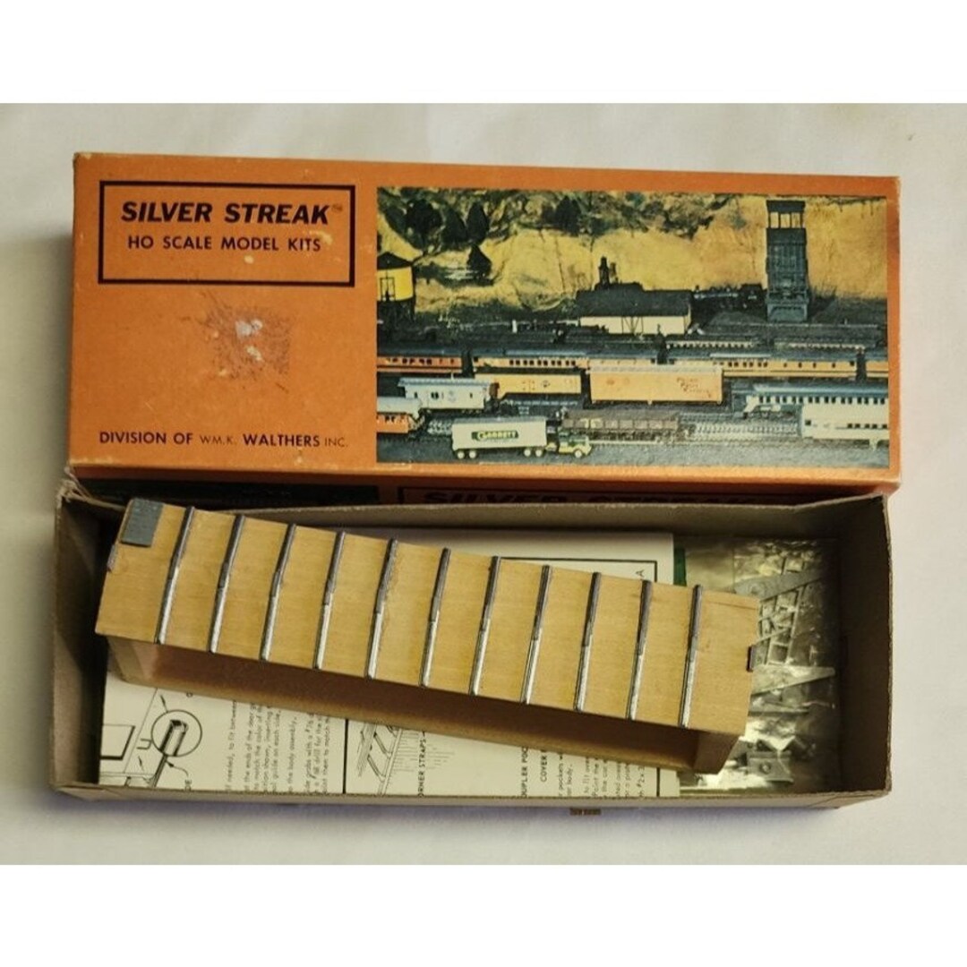 Silver Streak Ho-scale 40’ Saltair Boxcar Kit #929-225 - Etsy