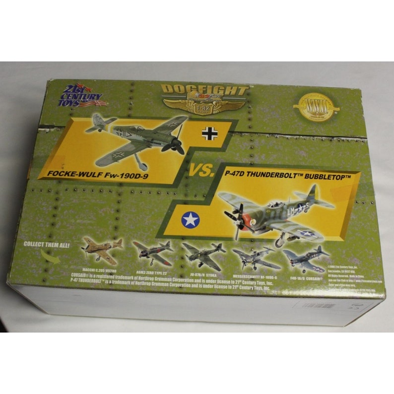 Ultimate Soldier 1:32 WW2 FOCKE-WULF & P-47 Thunderbolt Fighter ...