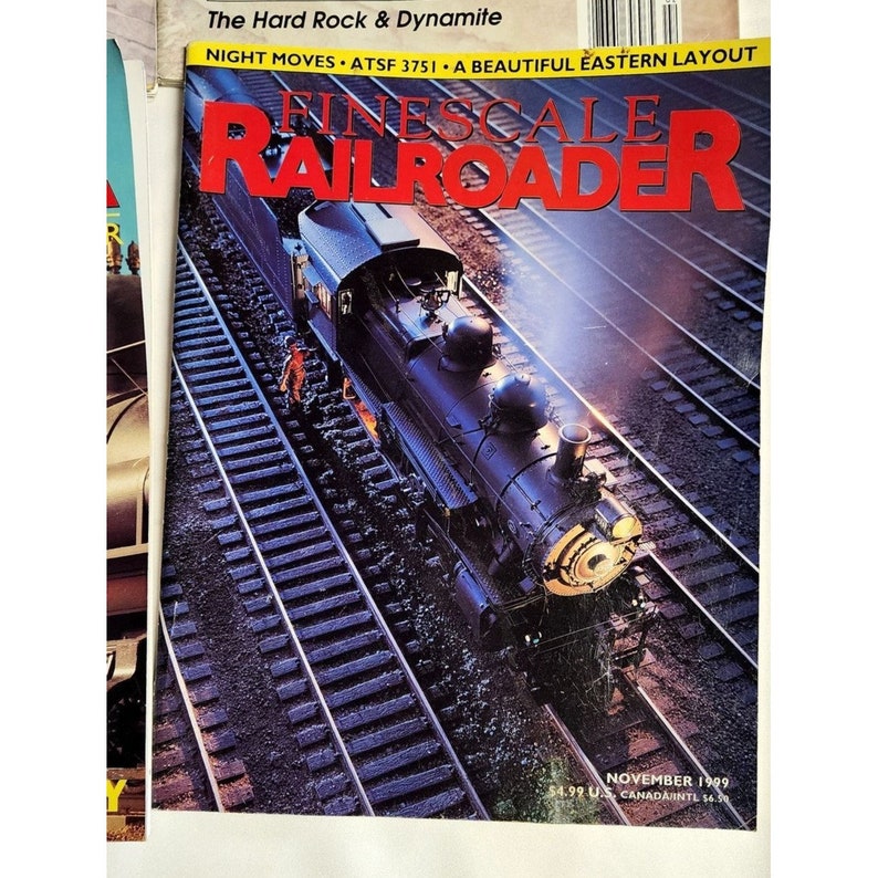Six Model Train Magazines, 3 Garden Railway, 1 Outdoor Railroader, 2 ...