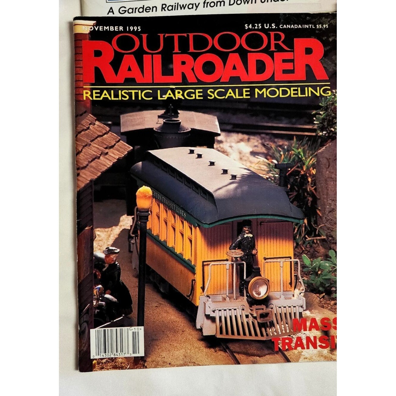 Six Model Train Magazines, 3 Garden Railway, 1 Outdoor Railroader, 2 ...
