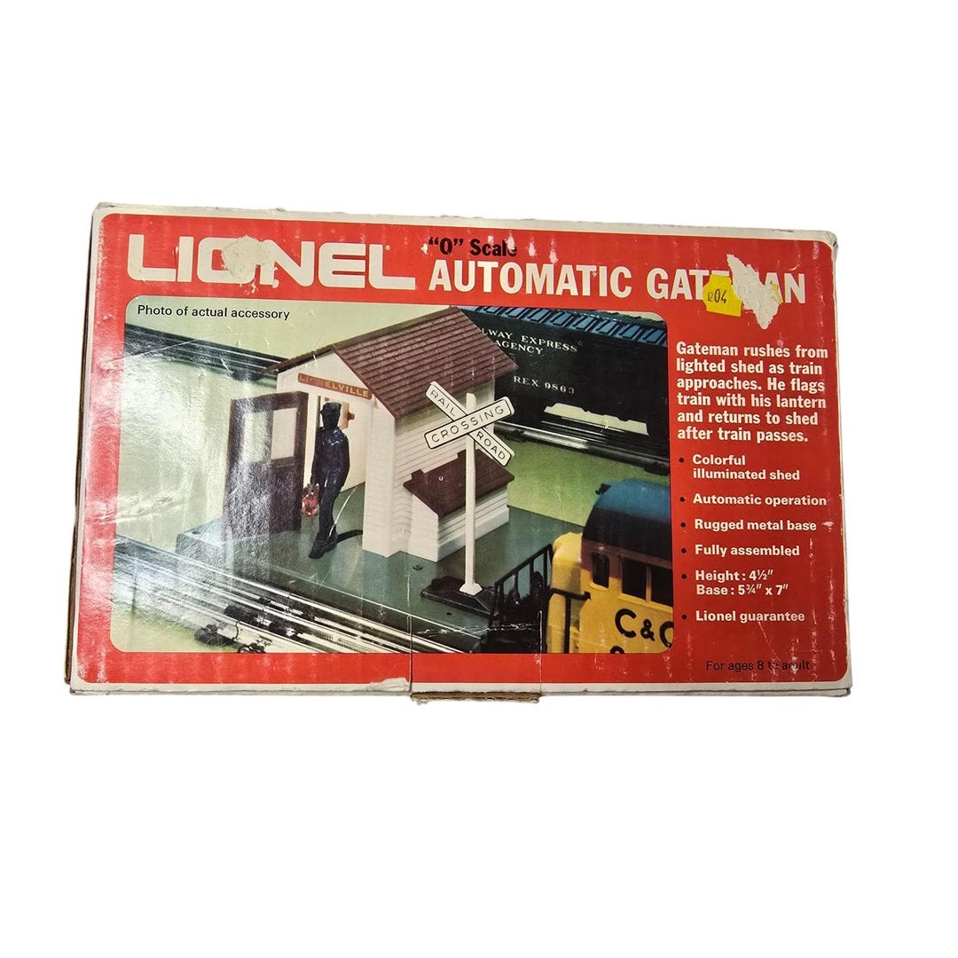 Lionel O Scale Automatic Gateman Model 145 Railroad Accessory - Etsy