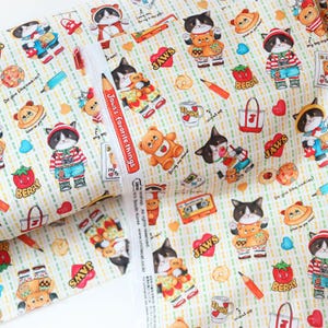 Fabric for Quilting&sewing "jaws's Favorite Things" (woven, Cotton ...