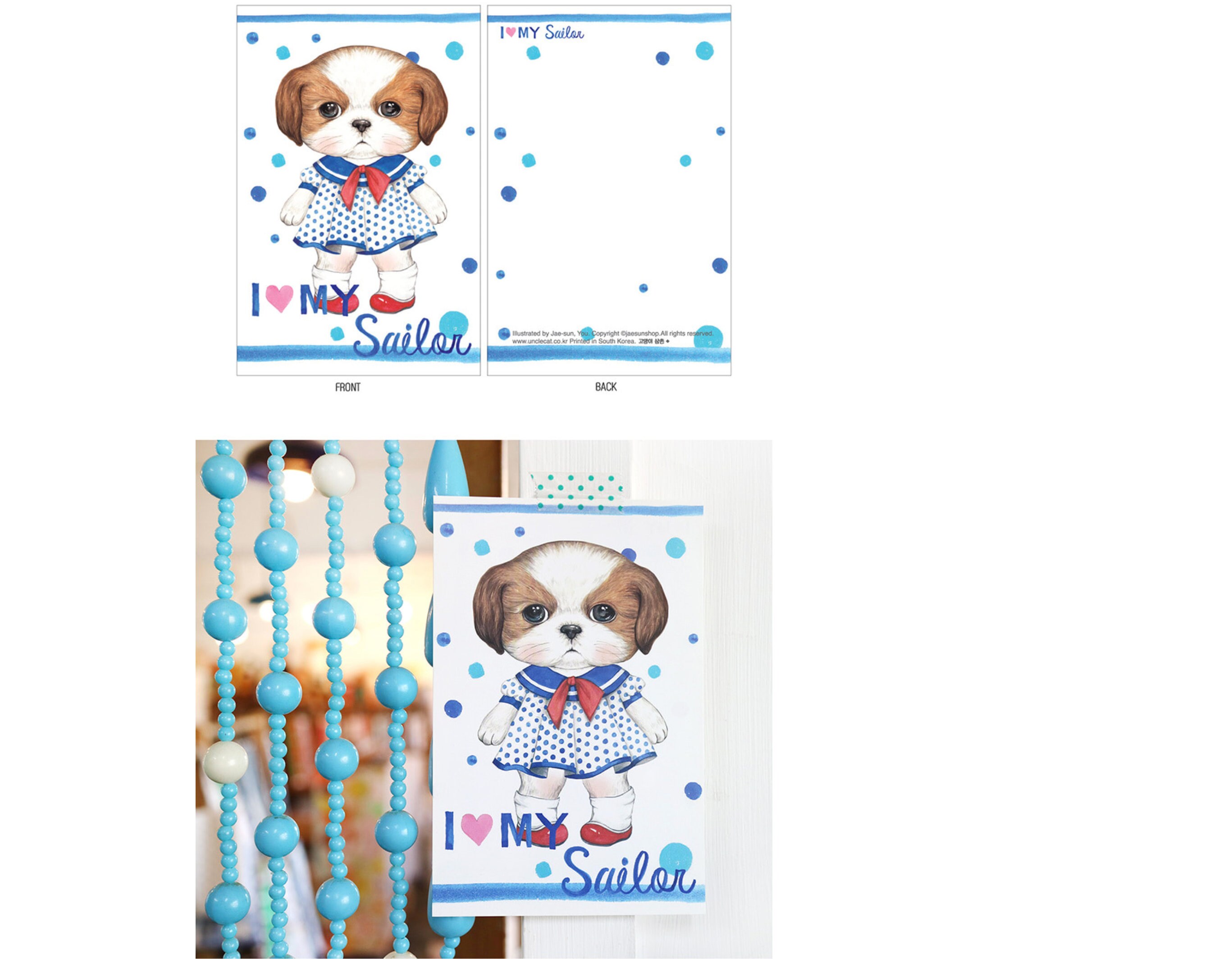 Postcard Set summer Vacation 6 Sheets | Etsy