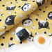 A Face of Cat Mandu's Face woven, Linencotton, 40x90cm DIY Fabric for ...