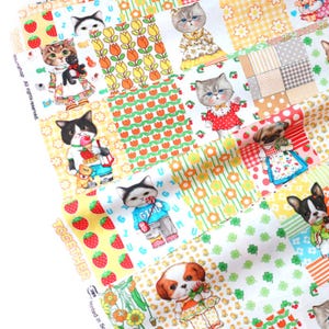 Fabric for Quilting&sewing "together" (woven, Cotton 100%, 110x90cm) - Etsy