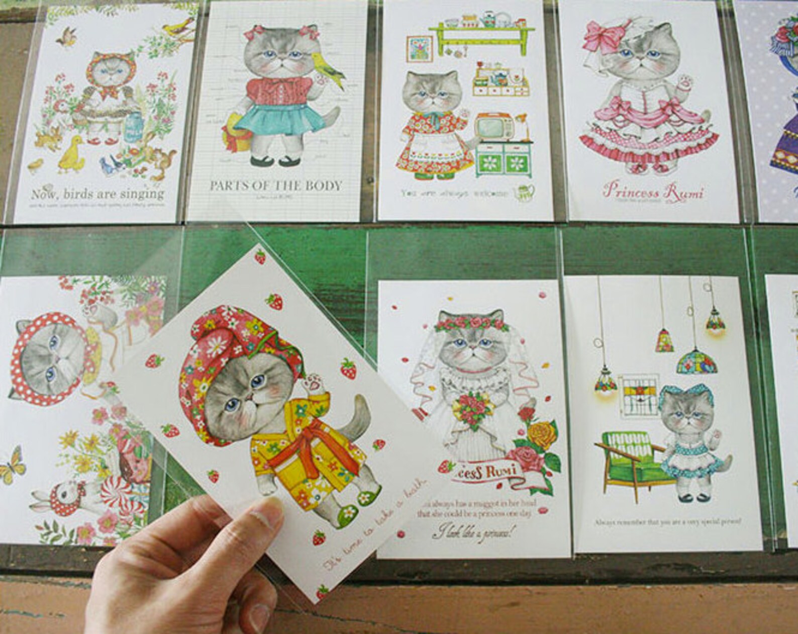 Postcard Series Vol.1 10 Kinds - Etsy