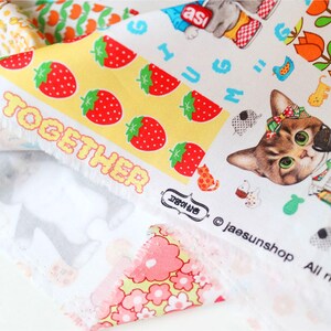 Fabric for Quilting&sewing "together" (woven, Cotton 100%, 110x90cm) - Etsy