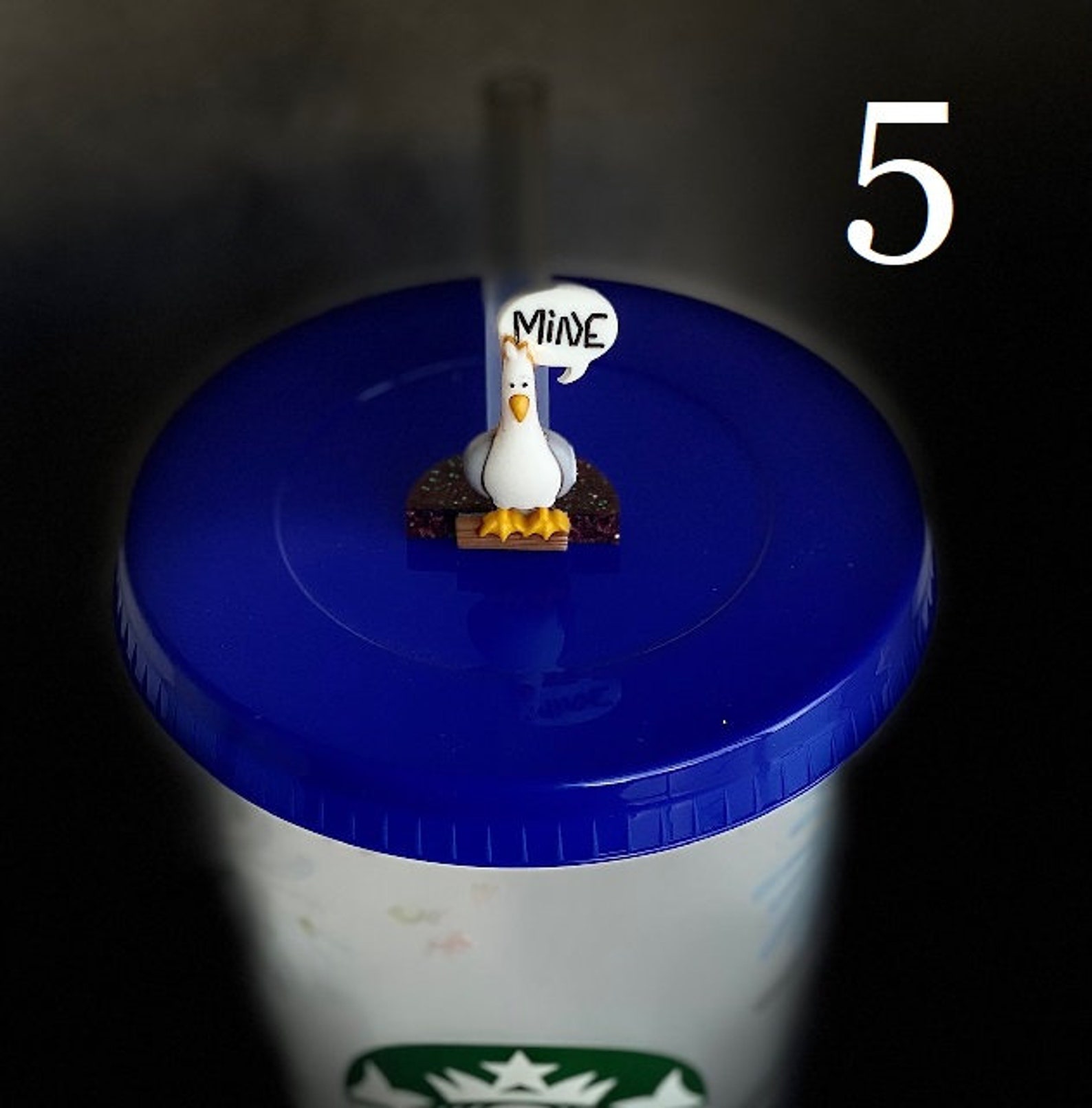 Finding Nemo Straw Toppers Nemo Dory Squirt Seagulls | Etsy