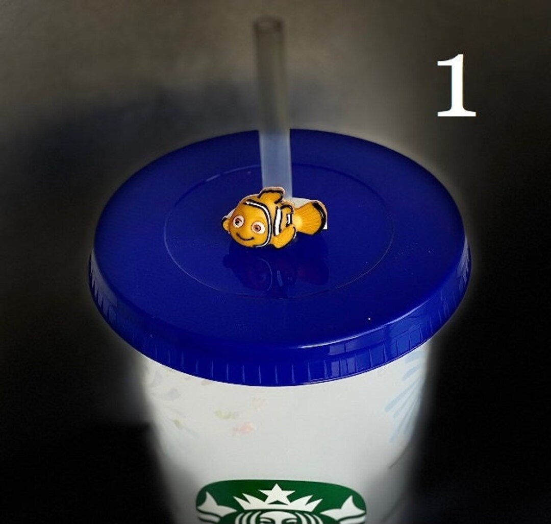 Finding Nemo Straw Toppers Nemo Dory Squirt Seagulls MINE Topper - Etsy