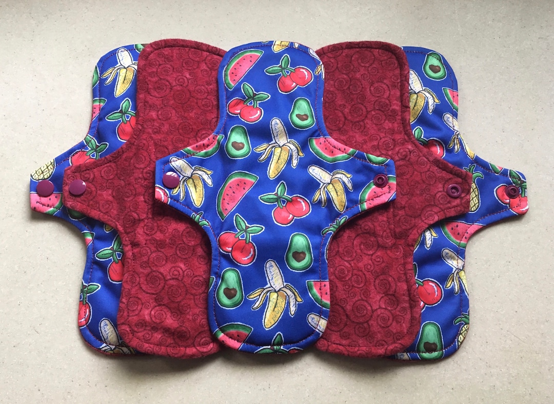 Ready to Ship Cloth Menstrual Pads Organic Bamboo Hemp and Cotton ...