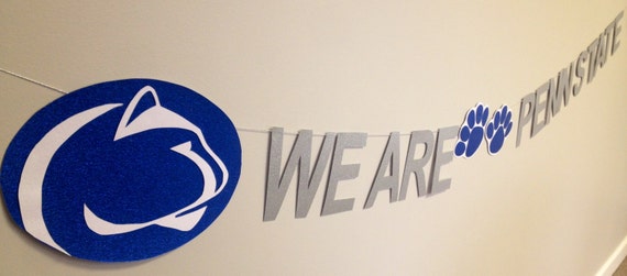 Items similar to Penn State Banner on Etsy