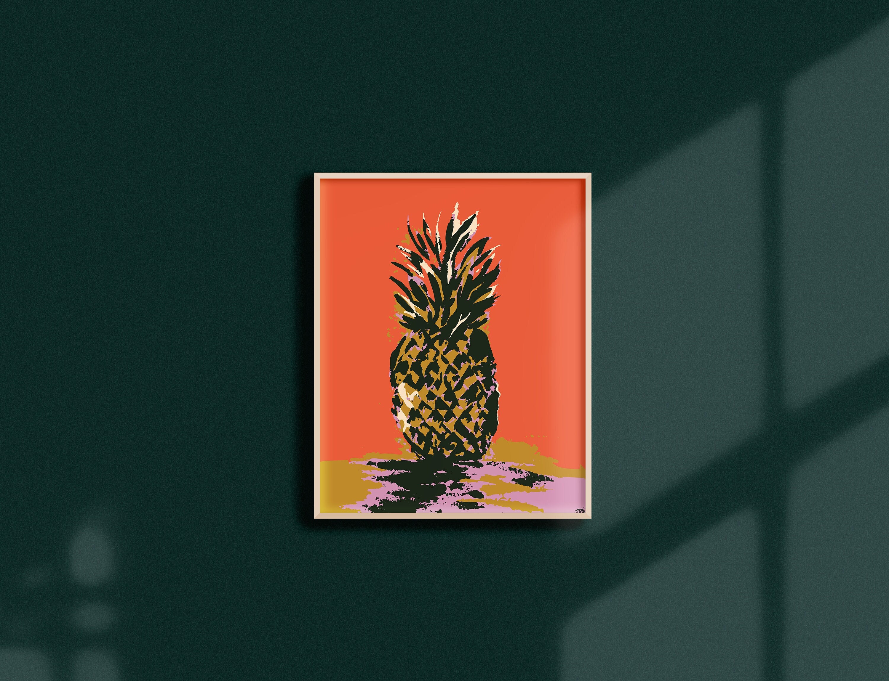 Pop Art Pineapple