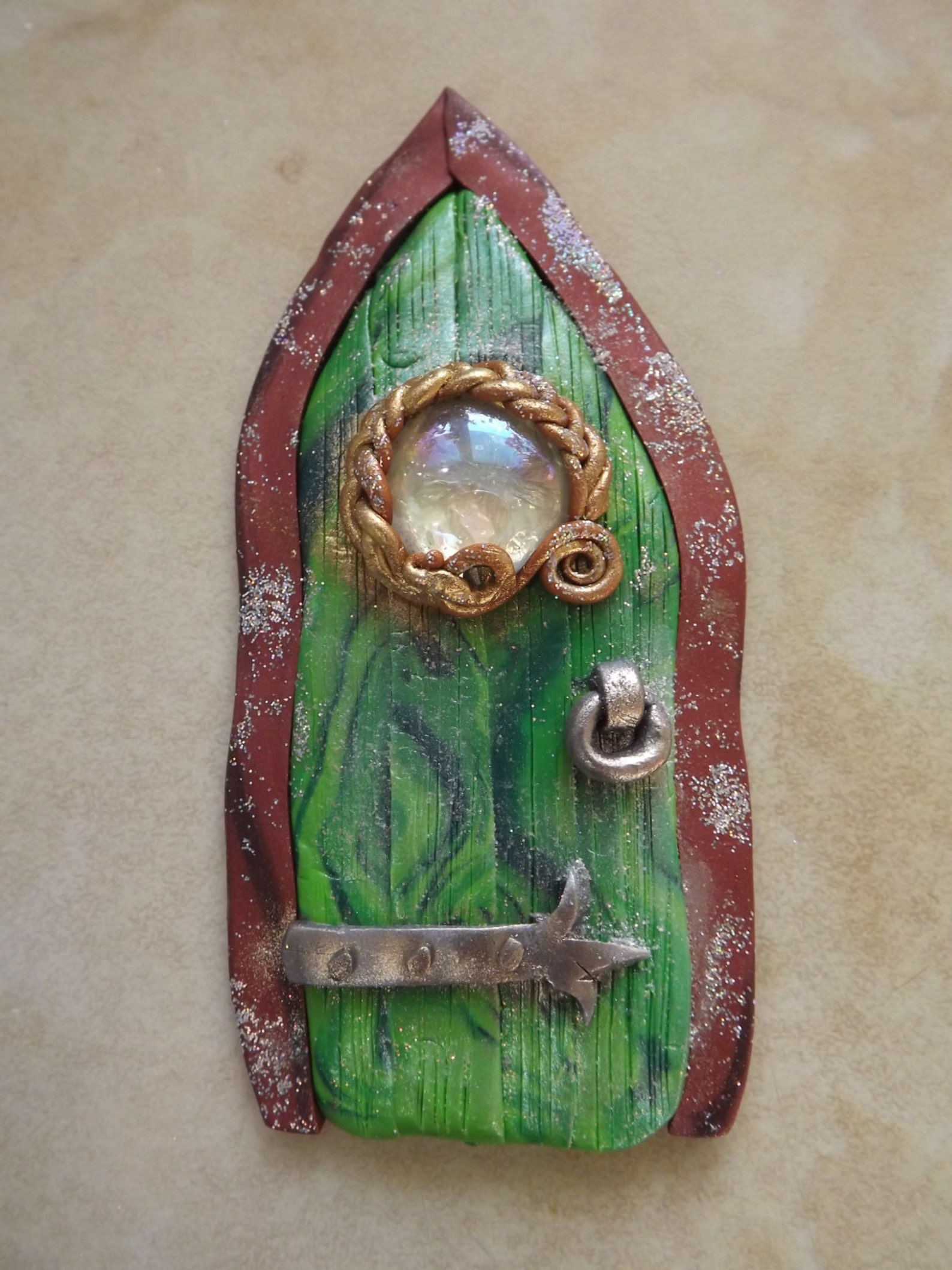Little Polymer Clay Faery Doors - Etsy