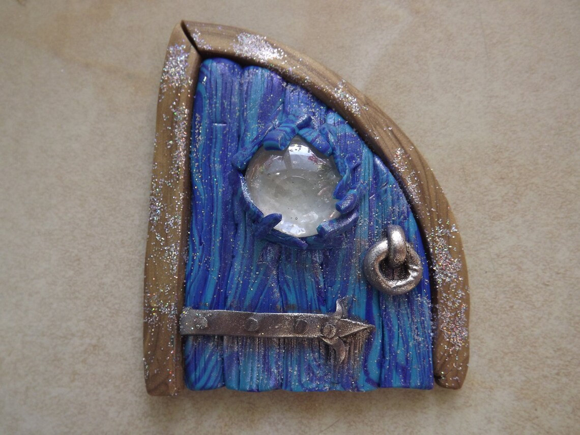 Little Polymer Clay Faery Doors - Etsy