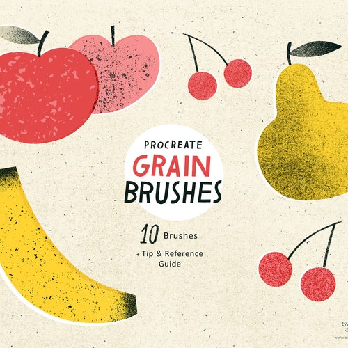 Procreate Grain Brush Set / Texture Brush Bundle / Textured | Etsy