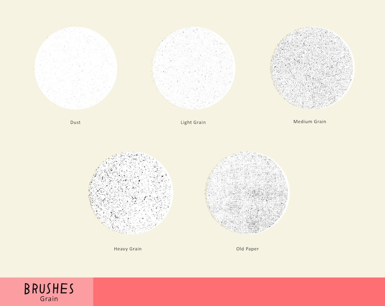 Procreate Grain Brush Set / Texture Brush Bundle / Textured | Etsy