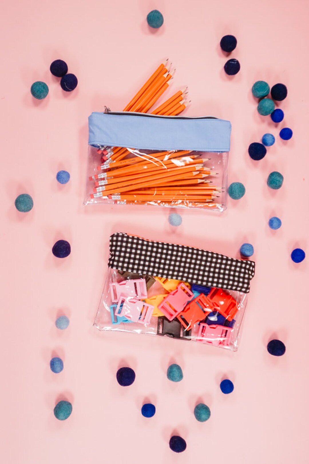 Clear Vinyl Zipper Pouch Sewing Pattern: Beginner Project (PDF Pattern ...