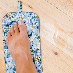 Floor Foot Mop PDF Sewing Pattern - Kitchen Sewing Project, Turtle Mop ...