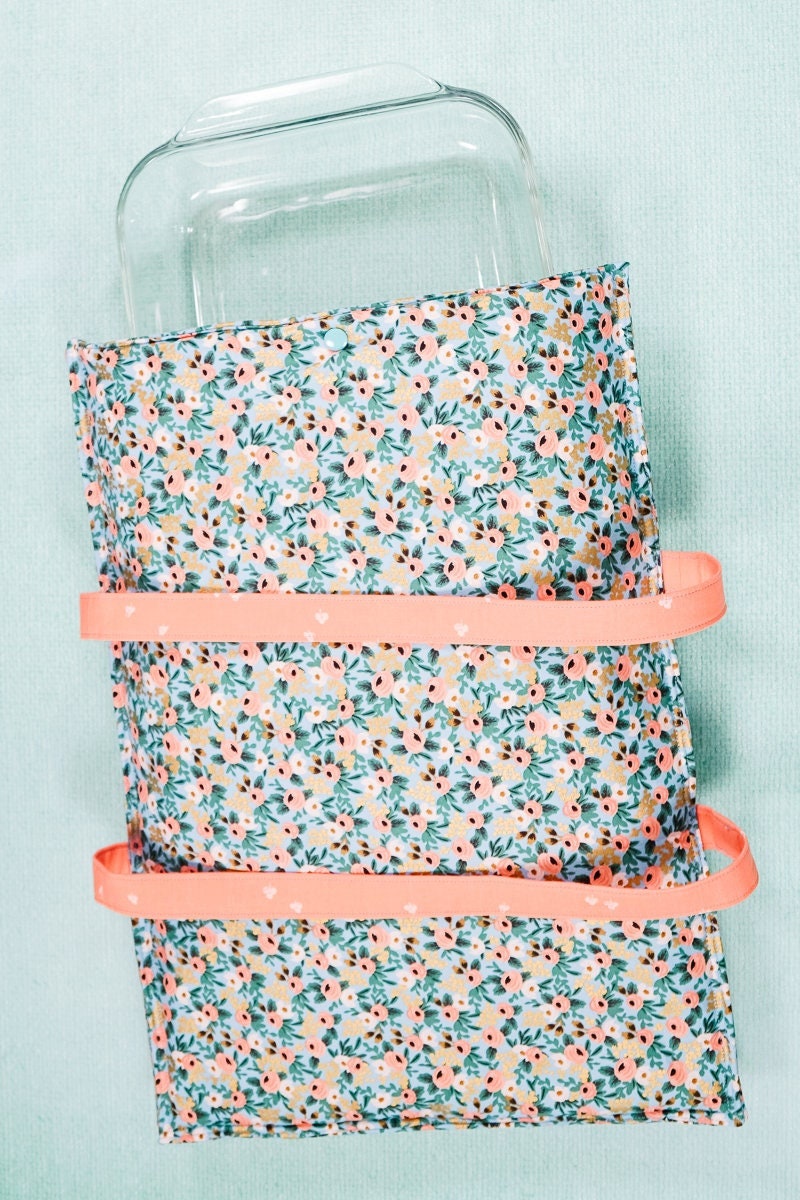 Casserole Carrier Sewing Pattern: Beginner Kitchen Project (PDF Pattern ...