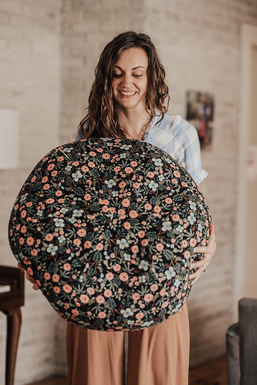 DIY Floor Pouf Sewing Pattern: Home Decor Ottoman (PDF Download) - Etsy