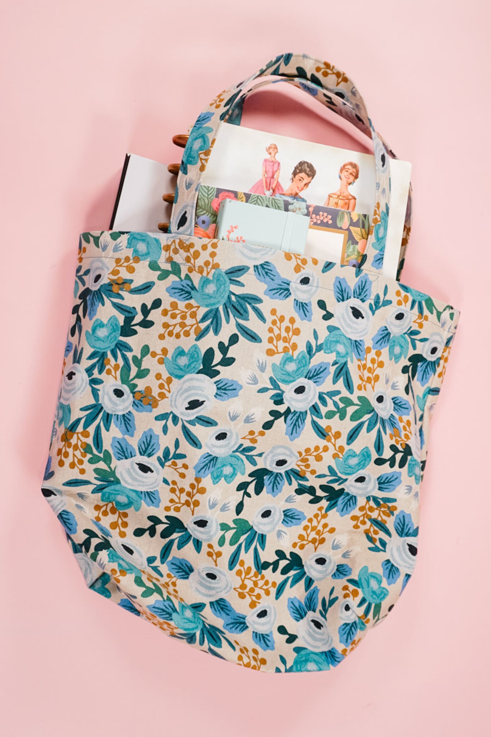 Tote Bag PDF Sewing Pattern Downloadable Beginner Sewing - Etsy