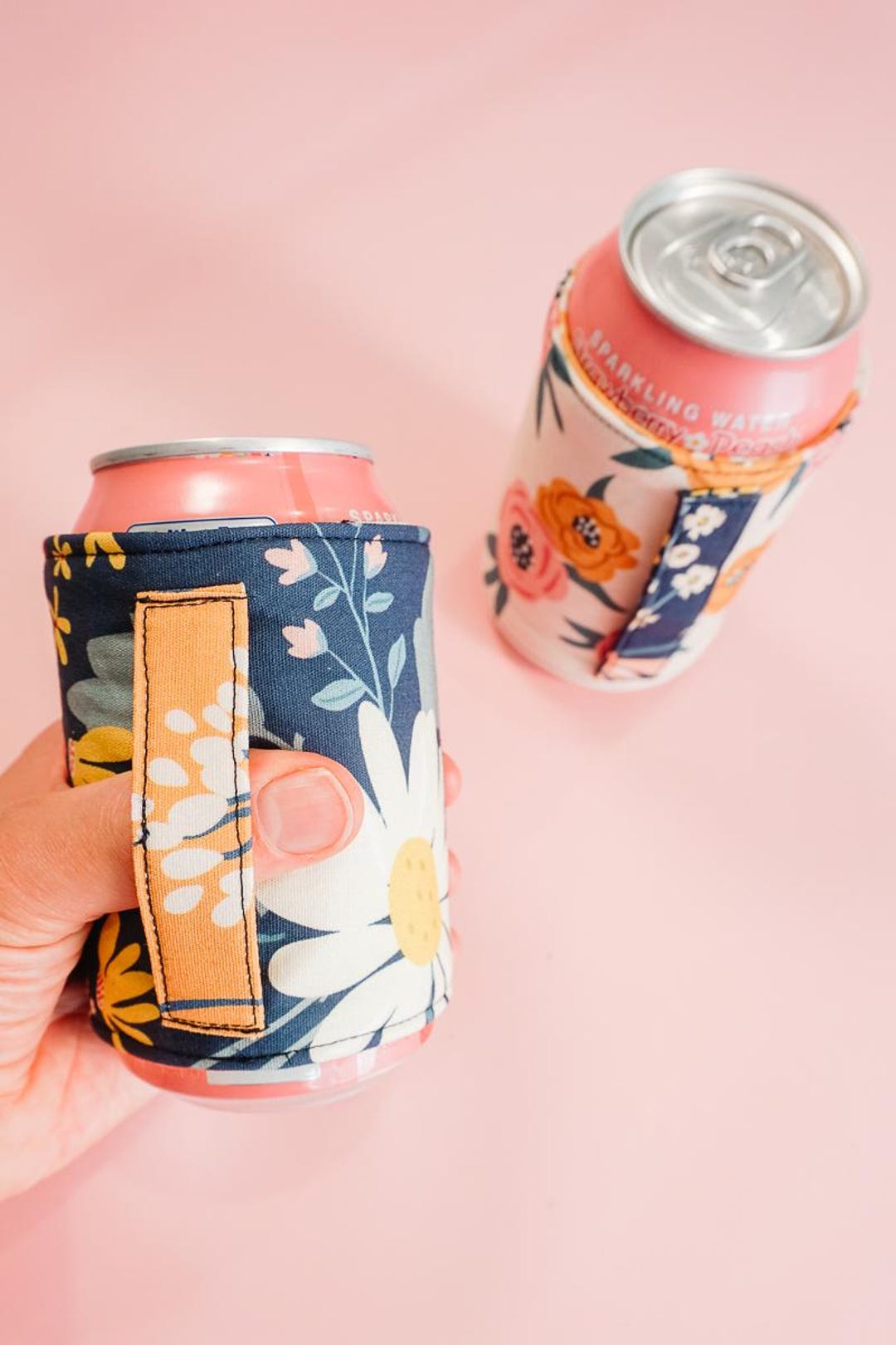 Soda Can Cozy Sewing Pattern: Beginner Summer Project (PDF Pattern) - Etsy