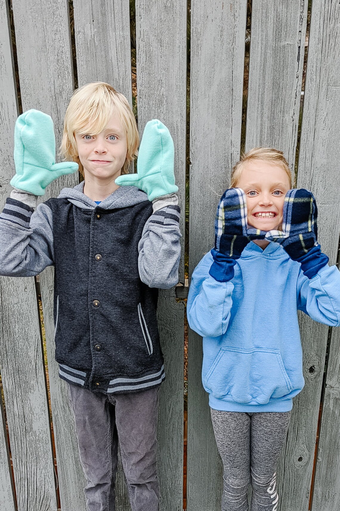 Fleece Mitten PDF Sewing Pattern for Kids, Teens, and Adults - Etsy