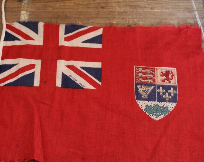 Vintage Canadian Red Ensign Flag, Commonwealth Flag, Vintage Ensign ...