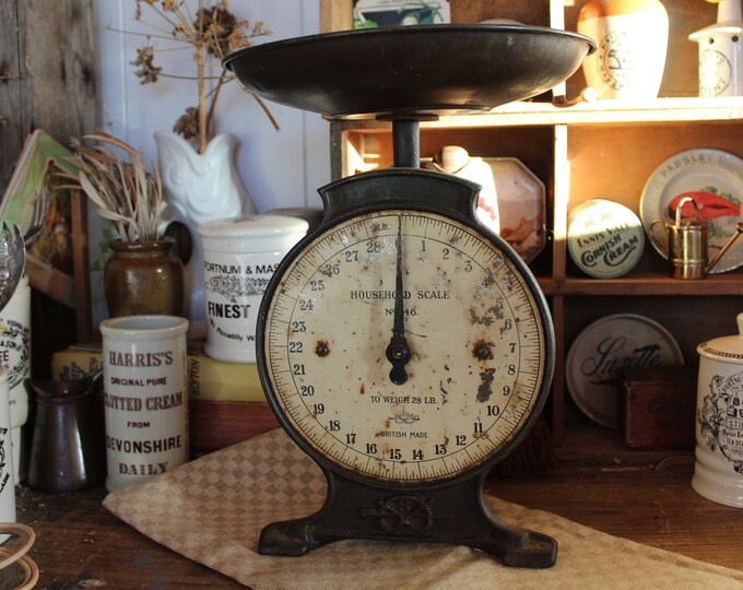 Rustic Salter Vintage Kitchen Scale - Vintage Kitchen Scales ...